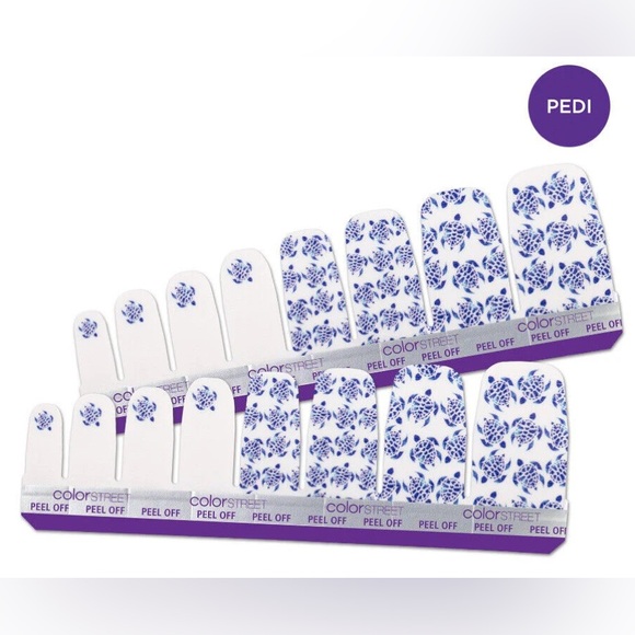 Color Street | Makeup | Color Street Pedicure Honu Pedicure Clear ...